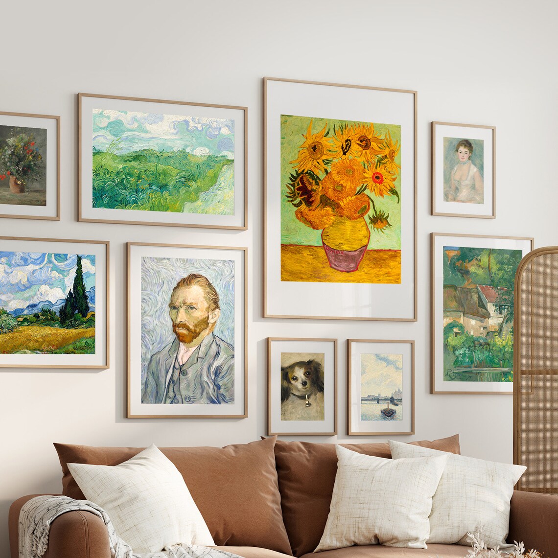 500 Printable Vintage Art Prints for Home Decor Eclectic Gallery Set ...