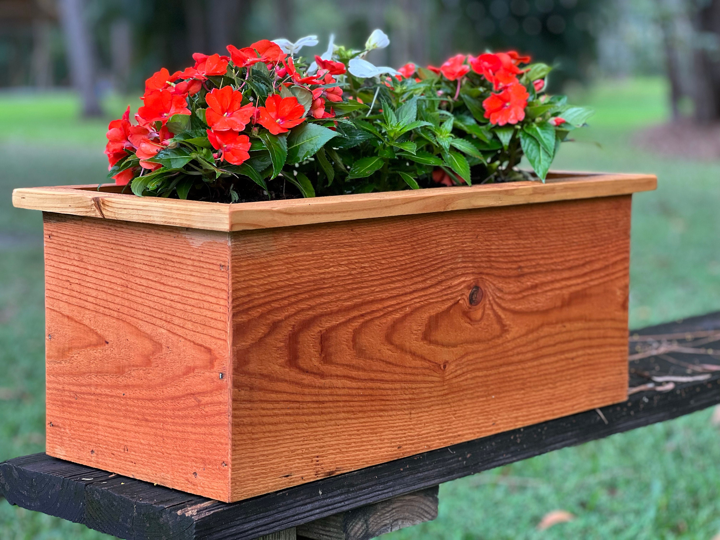 Garden Planter Plans Flower Box Plans Garden Plans DIY Flower Box DIY ...