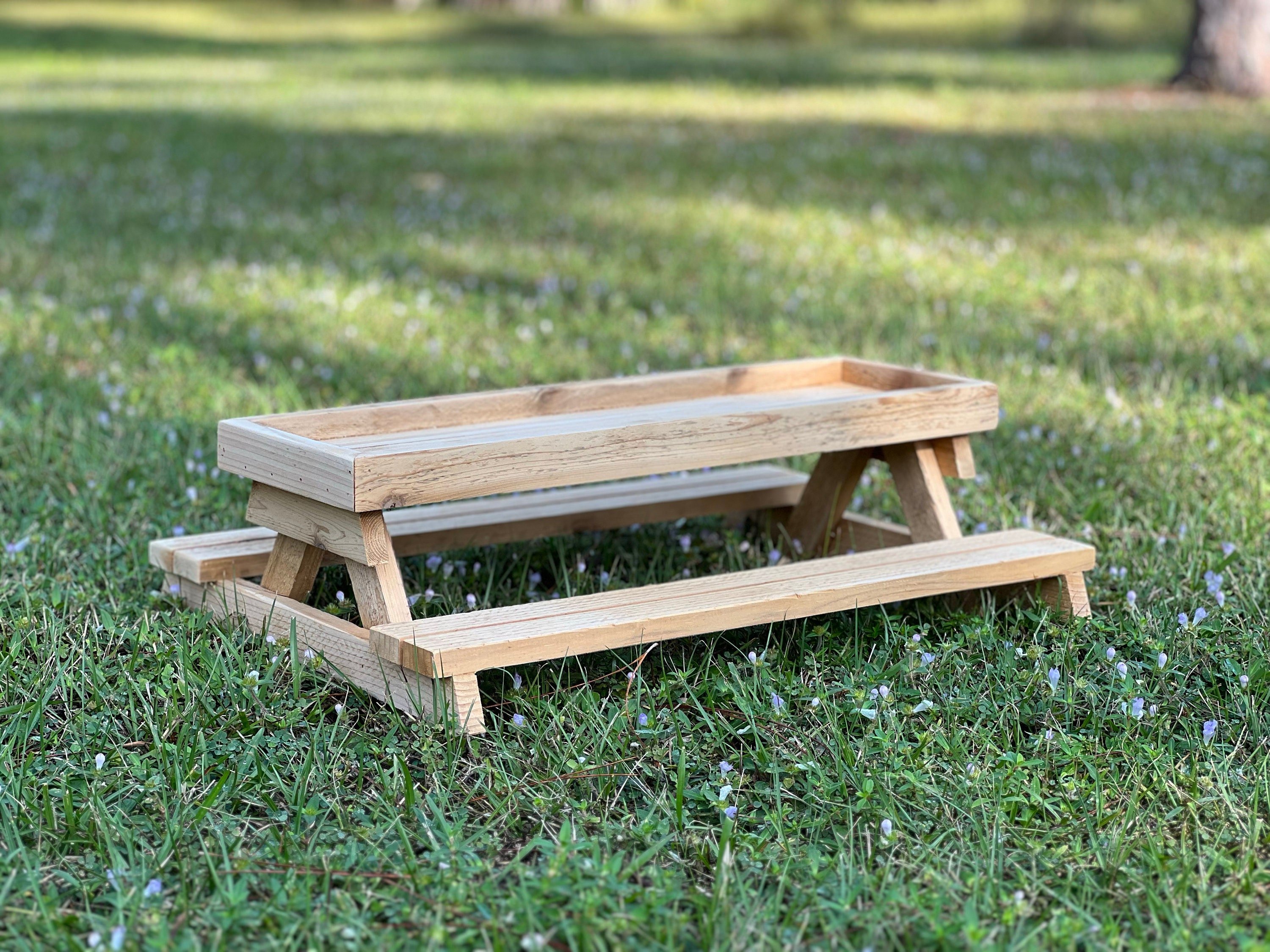 Picnic Table Feeder, Chicken Table, Chicken Picnic Table, Plans ...