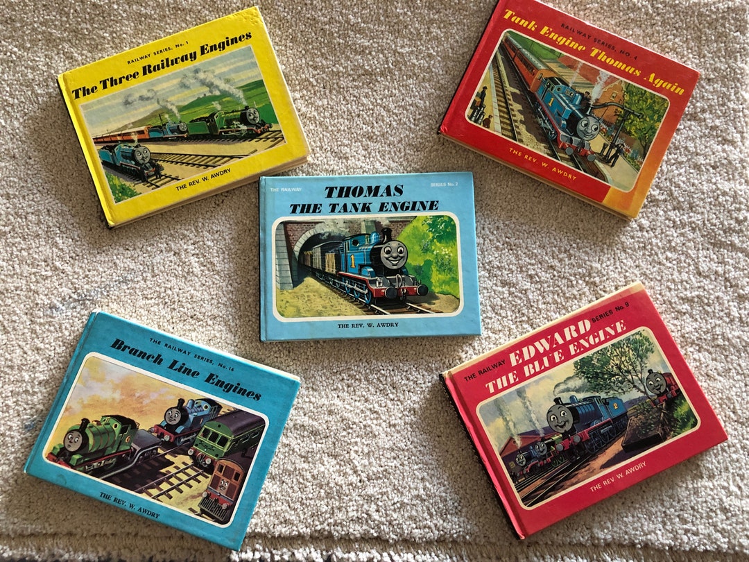 Thomas the Tank Engine Railway Series Books Rev.w.awdry Vintage 1980s Bundle X5 - Etsy