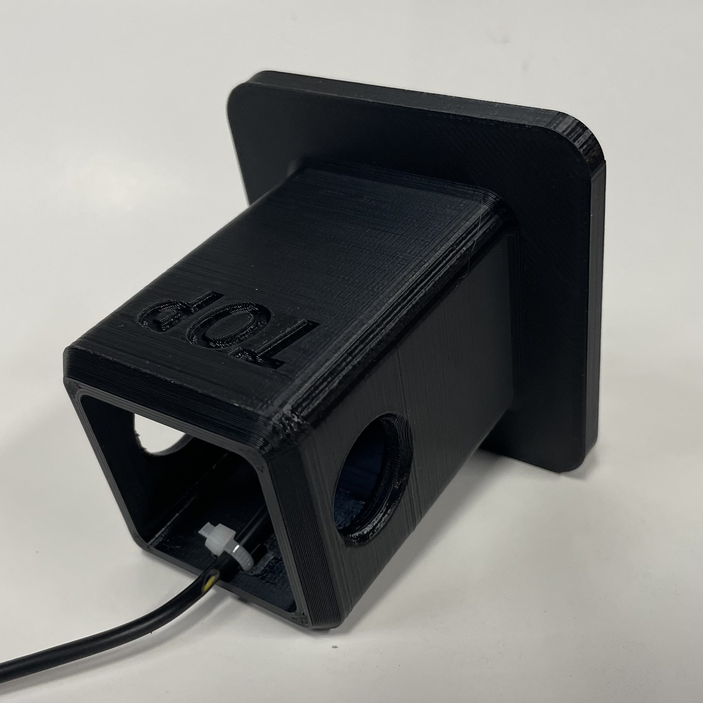 Hitch Mounted Removable Backup Camera Mount (camera Not Included) - Etsy