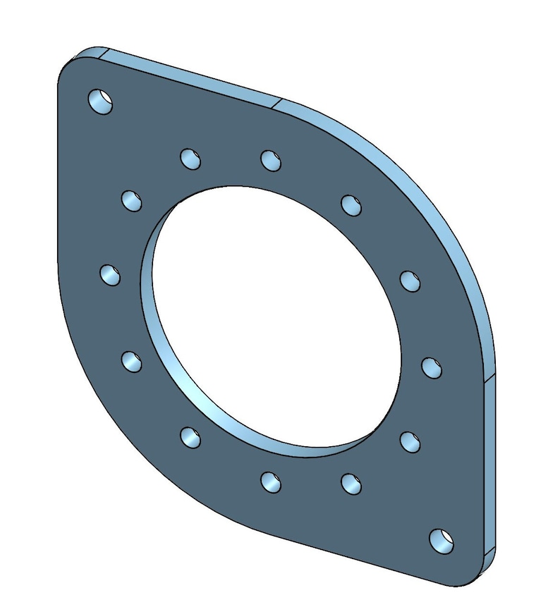 94-04 Ford Mustang Mach 460 3" Speaker to Tweeter Adapters (1.625” Hole ...