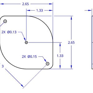 94-04 Ford Mustang Mach 460 3" Speaker to Tweeter Adapters (universal ...