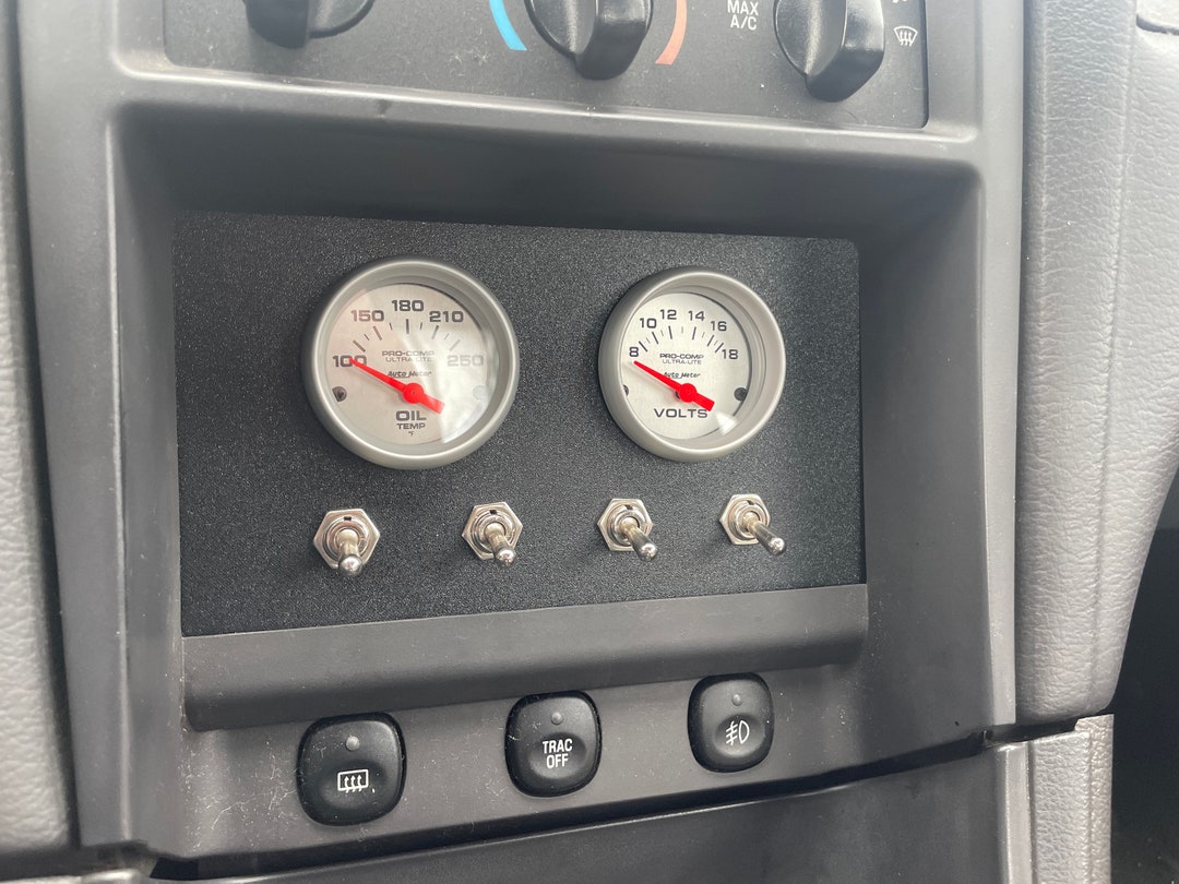 2 Gauge and 4 Switch Dash Mount Adapter 2001-2004 New Edge Mustang - Etsy