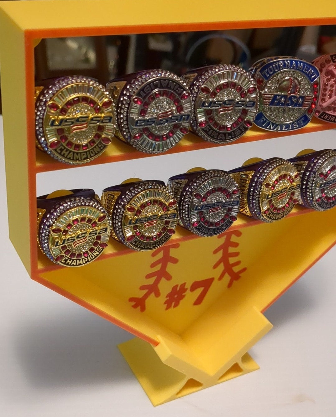 Sports Ring Display Case wall or Table Mount - Etsy