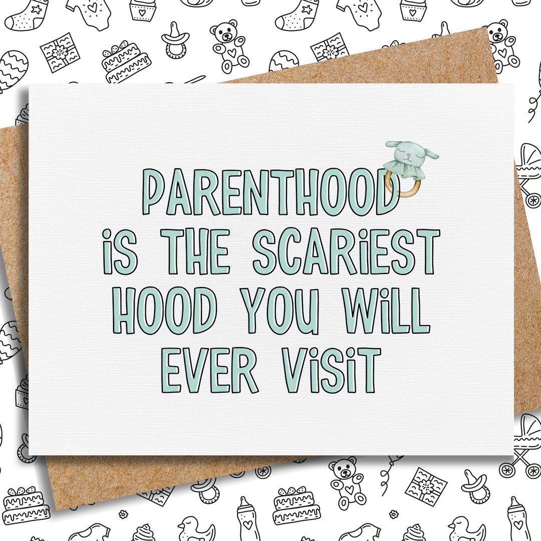 Funny Pregnancy Card New Baby Card Baby Shower Gift Card for Pregnant ...
