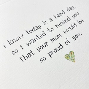 Wedding Day Without Mom | Birthday Without Mom | Sympathy | Thinking of ...