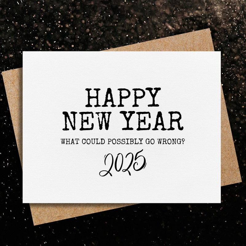 New Years 2025 Boxed Cards - Etsy