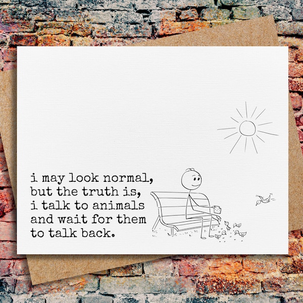 Just Because Card - Etsy