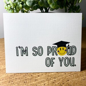 Cute Graduation Card | I'm so Proud of You | High School Graduation ...
