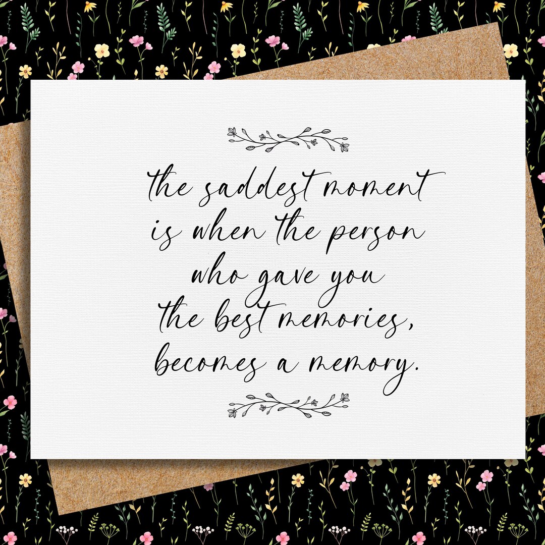 Sympathy Card | Thinking of You Card | Sorry for Your Loss | the ...