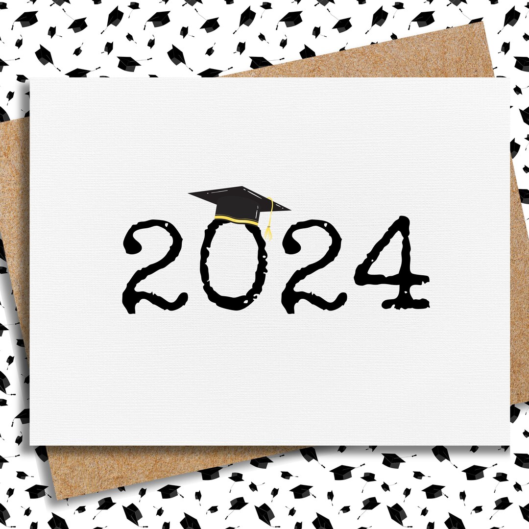 2024 Funny Graduation Card High School Graduation College Graduation ...