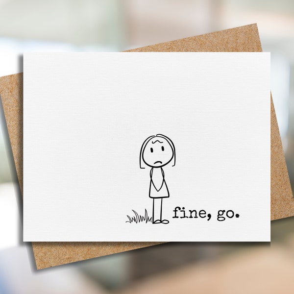 Goodbye Card - Etsy