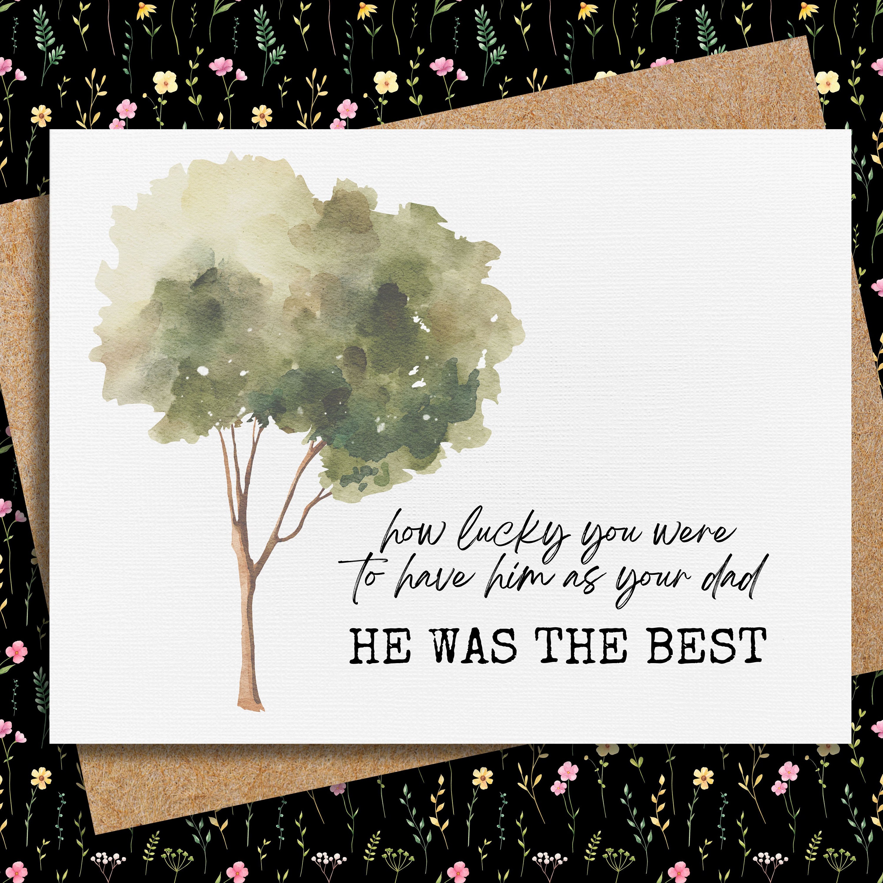 What Do You Write In A Sympathy Card For Someone Who Lost Their Father