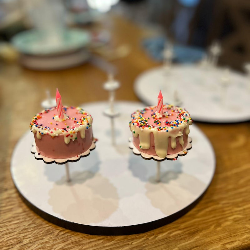 Mini Cake Stand - Etsy