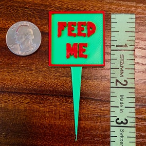 FEED ME Plant Stake Sign From Little Shop of Horrors - Etsy