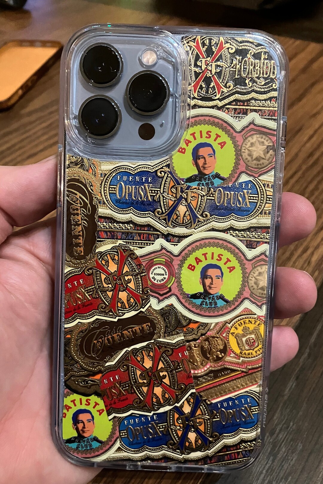 Custom Handmade iPhone & Android Cigar Label Phone Case Insert - Etsy