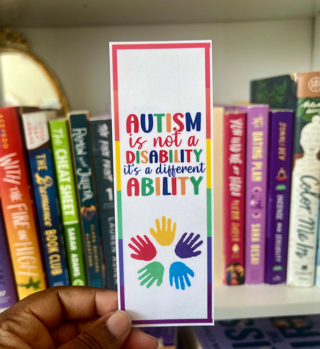 Autism is Not a Disability It is a Different Ability Bookmark, Autism ...