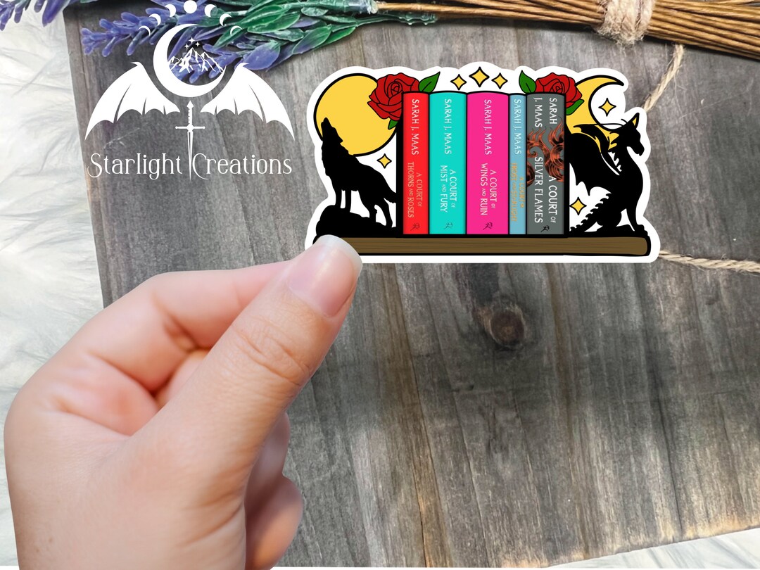 Acotar Books Vinyl Sticker, Acotar Quote, Acotar Sticker, a Court of ...