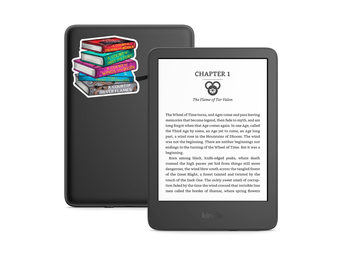 ACOTAR Books Vinyl Sticker, ACOTAR Sticker Waterproof for Kindle ...