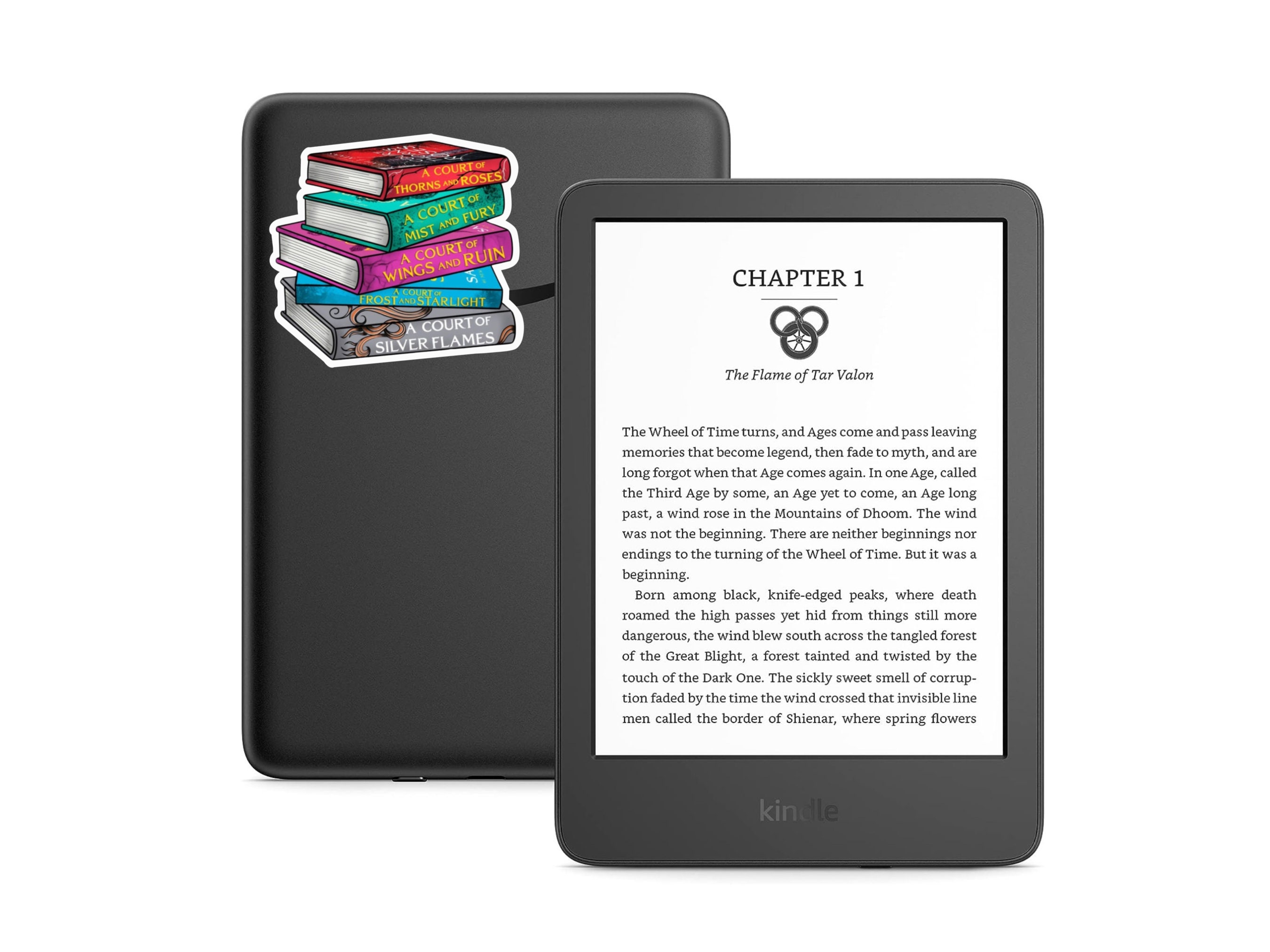 ACOTAR Books Vinyl Sticker, ACOTAR Sticker Waterproof for Kindle ...