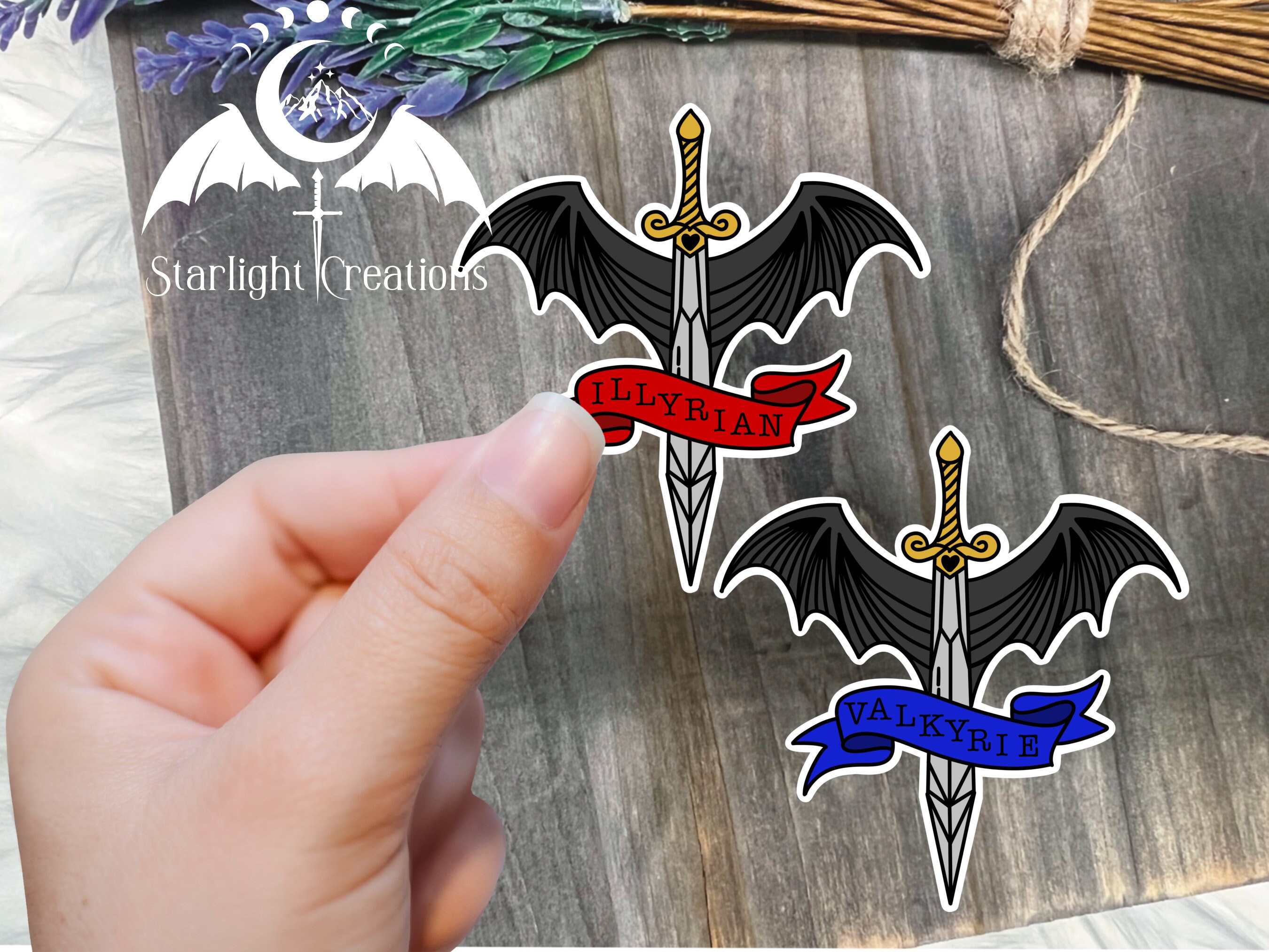 Acotar Books Vinyl Sticker, Acotar Quote, Acotar Sticker, a Court of ...