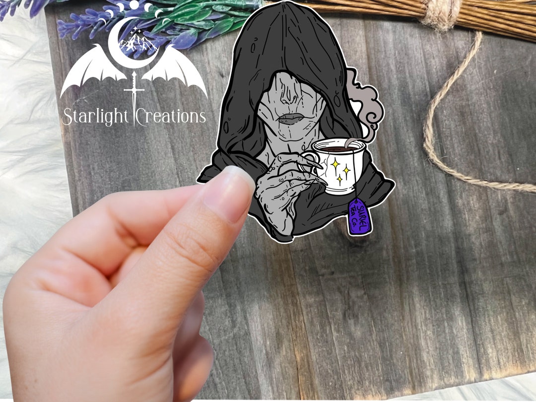 ACOTAR Sticker, Suriel Tea Co, A Court of Thorns and Roses Merch ...