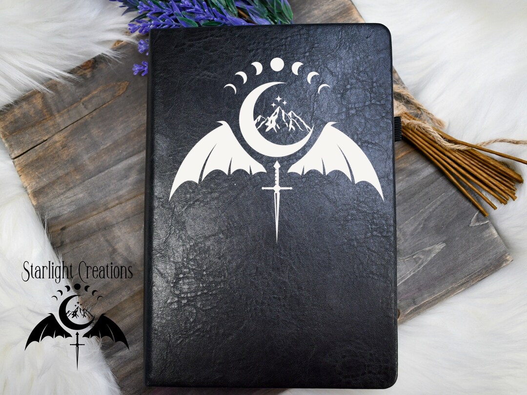 Custom Faux Leather Journal, Leather Journal, Acotar Journal, A5 ...