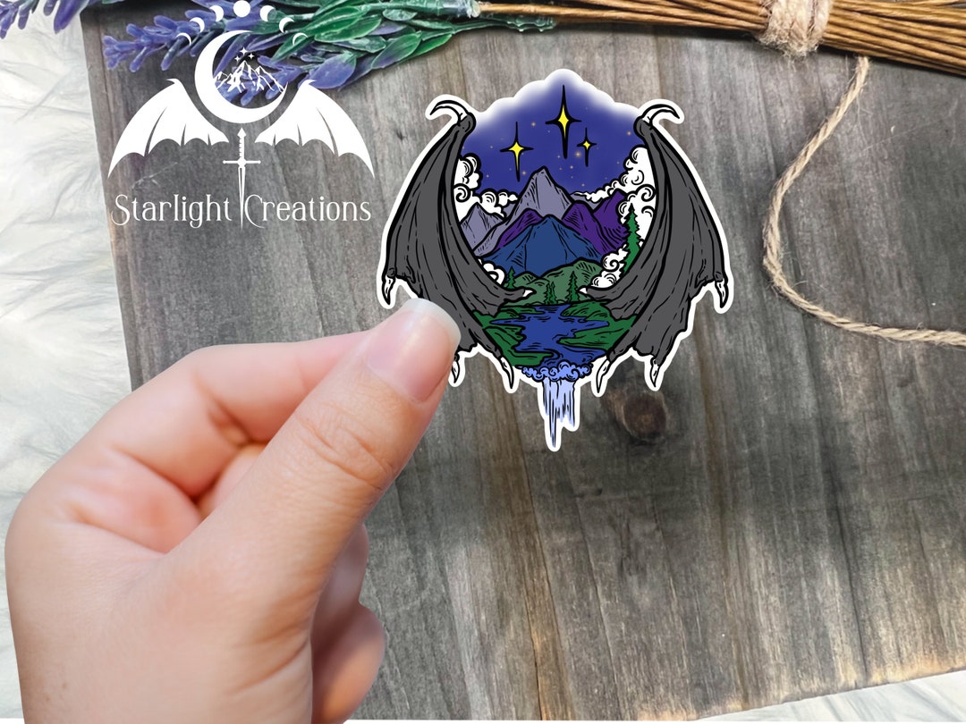 Acotar Books Vinyl Sticker, Acotar Quote, Acotar Sticker, a Court of ...