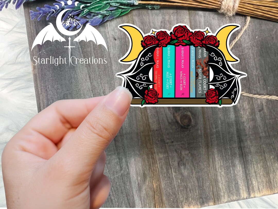 Acotar Books Vinyl Sticker, Acotar Quote, Acotar Sticker, a Court of ...