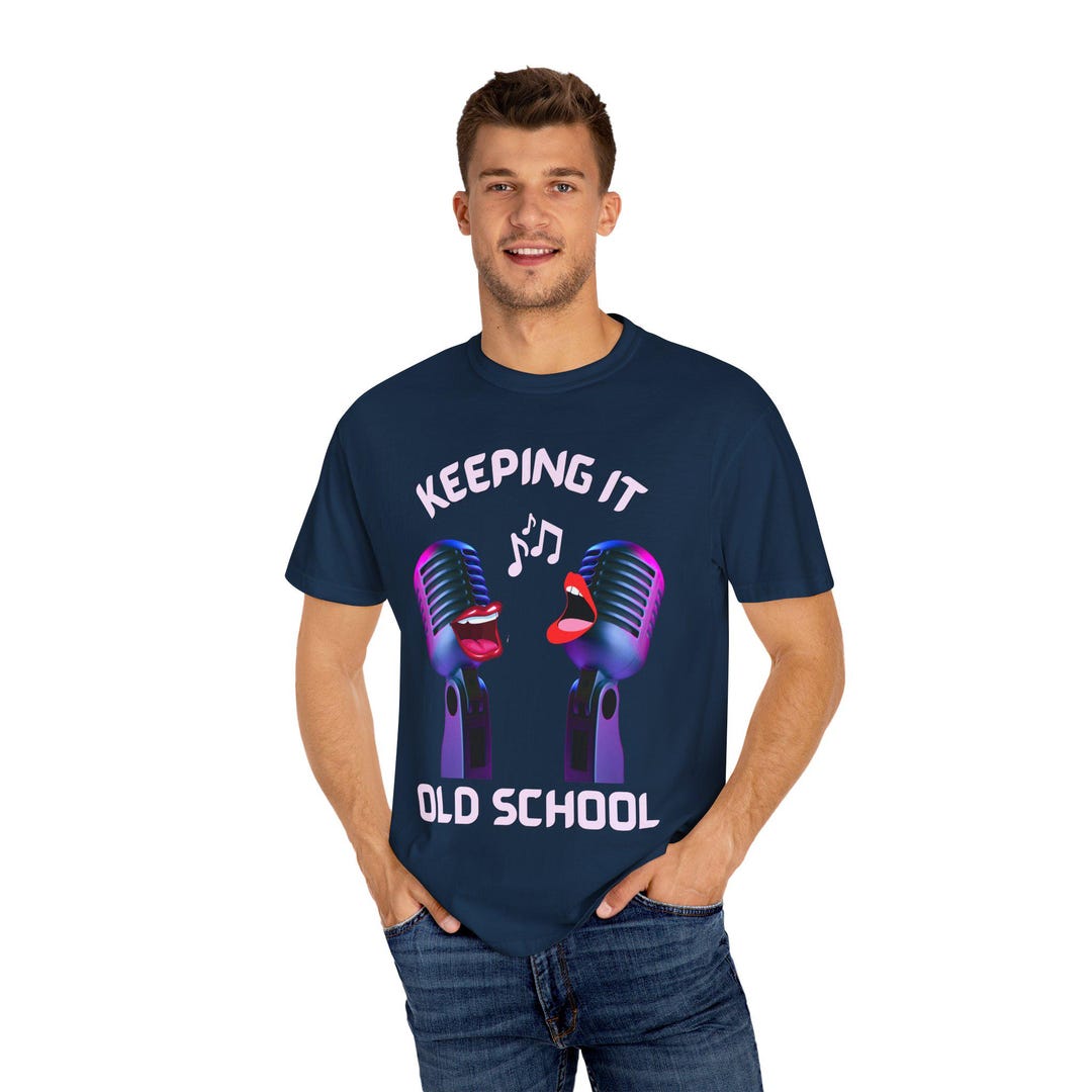 KEEPING IT OLD School Unisex Garment-dyed T-shirt - Etsy