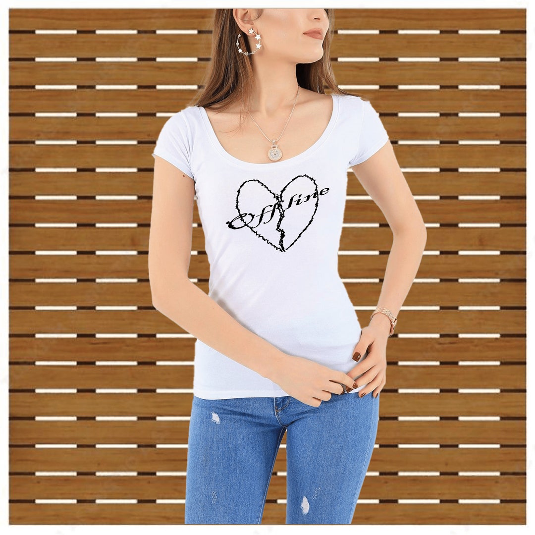 Broken Heart, Lonely Heart & Offline Svg Designs for Digital Download ...