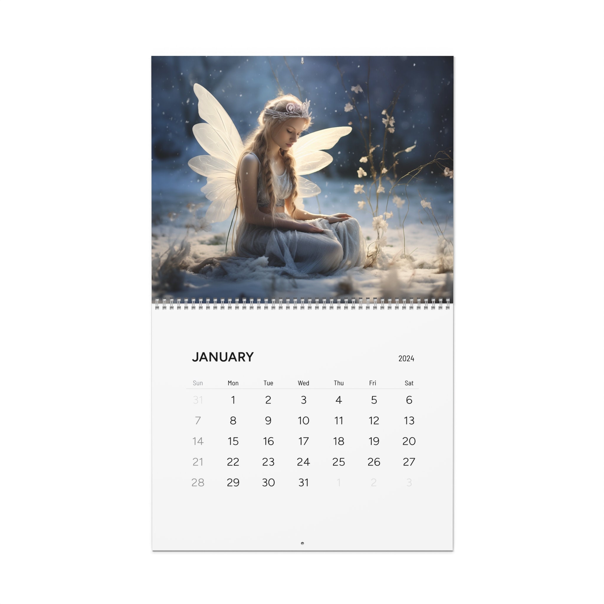 2024 Enchanted Fairy Realms Calendar Global Fantasy Fairy - Etsy