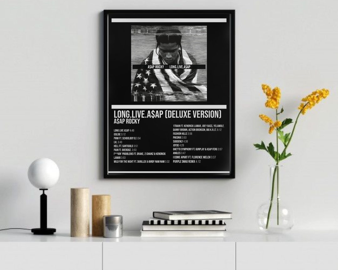 Asap Rocky - LONG.LIVE.ASAP Album Poster Digital Print Wall Decor - Etsy