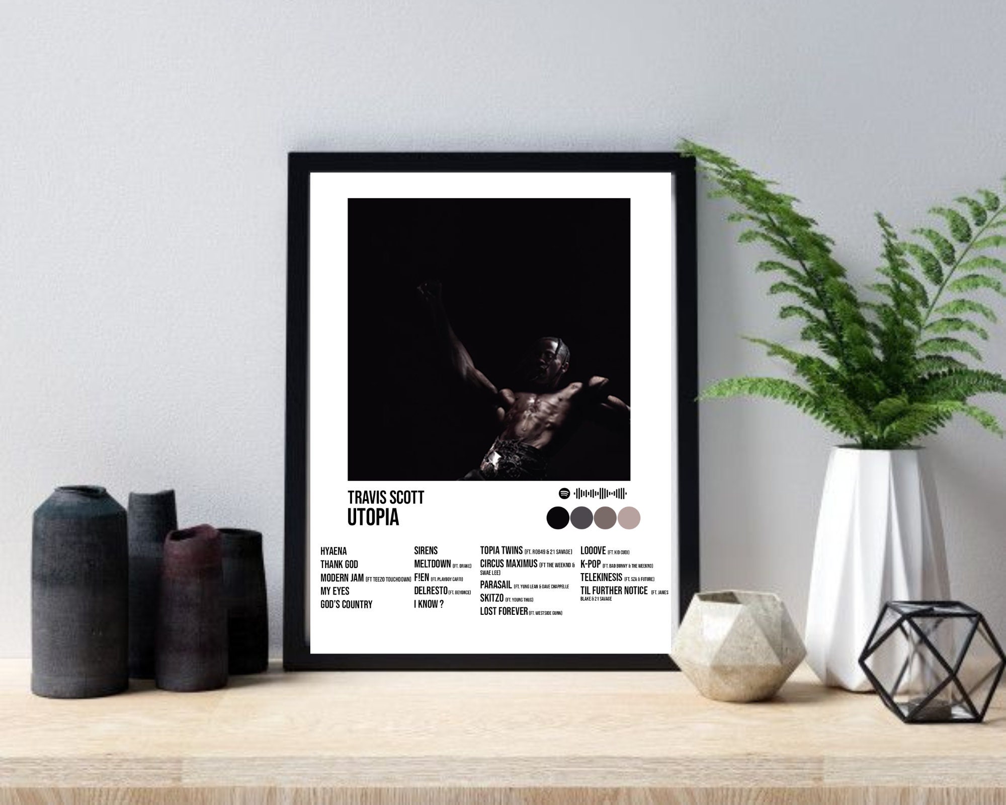 Travis Scott - Utopia Album Poster Digital Print Wall Decor - Etsy