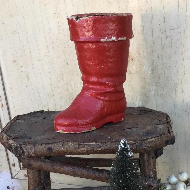 Paper Mache Santa - Etsy