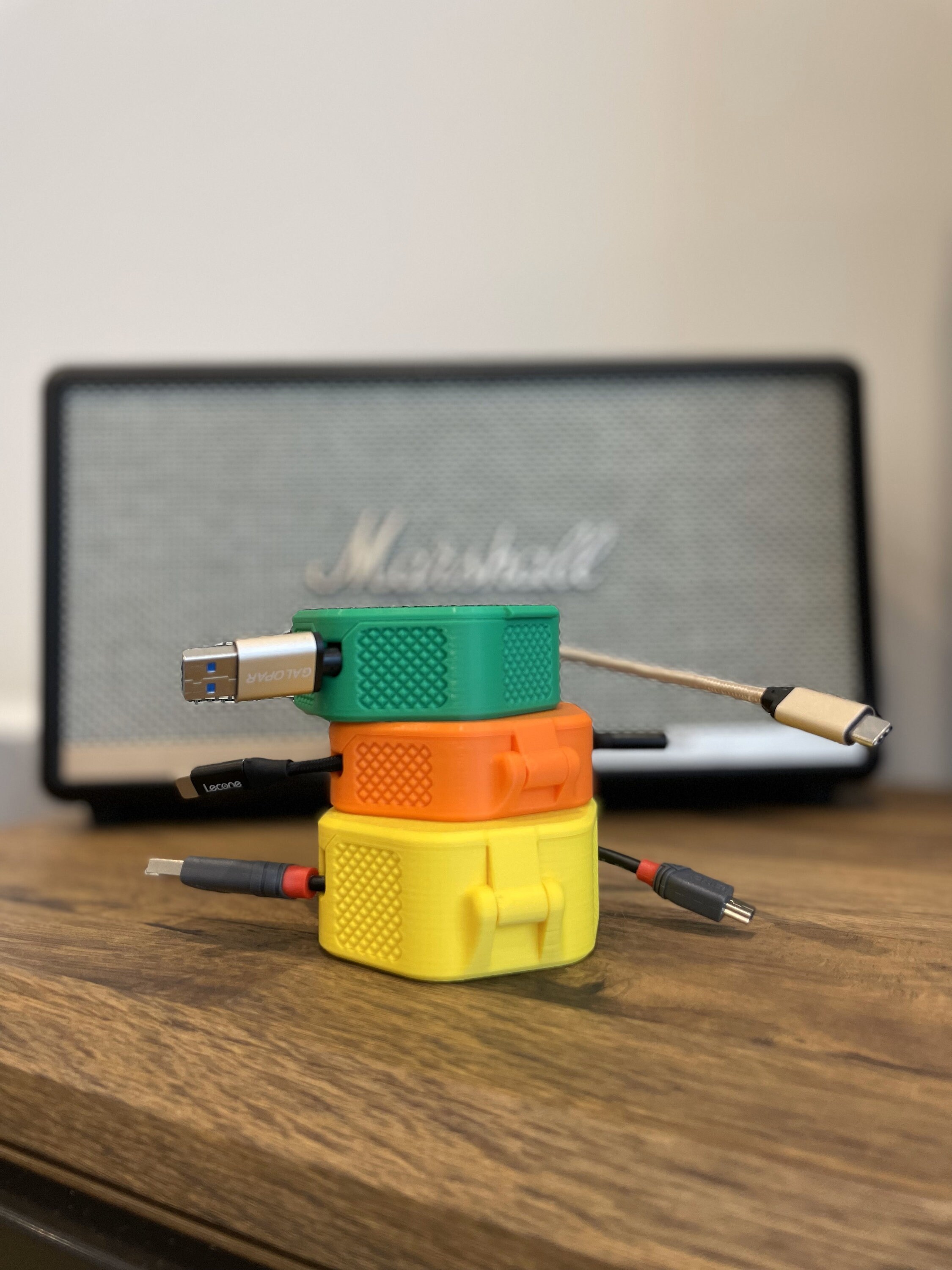 NEW COLOURS - Cable Organizer and Winder - Desk, Backpack and Travel ...