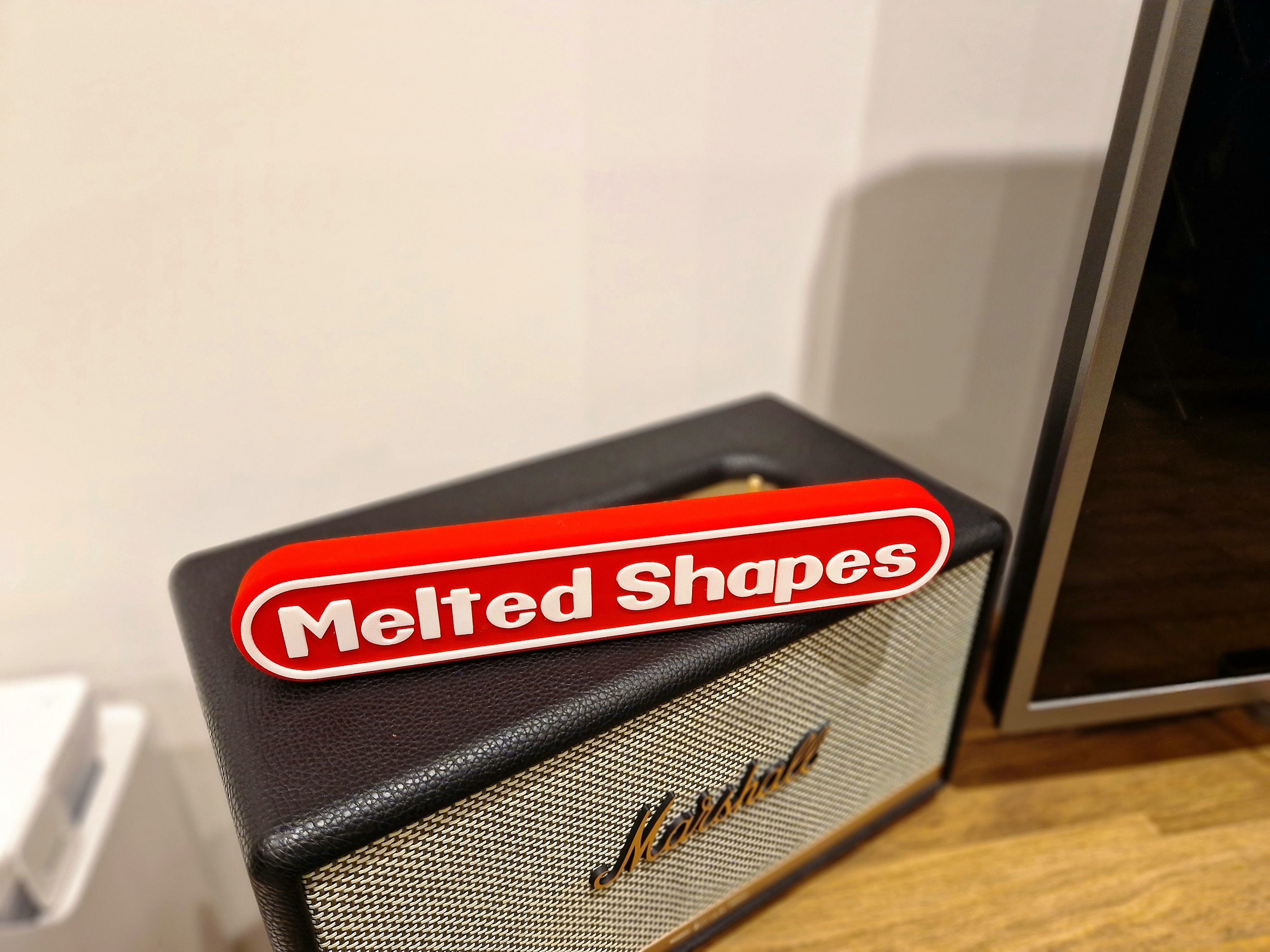 3D Printed Custom Nintendo Logo Style Name Plate A Unique - Etsy