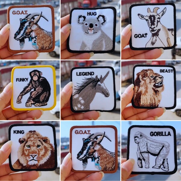 Animal Patches - Etsy