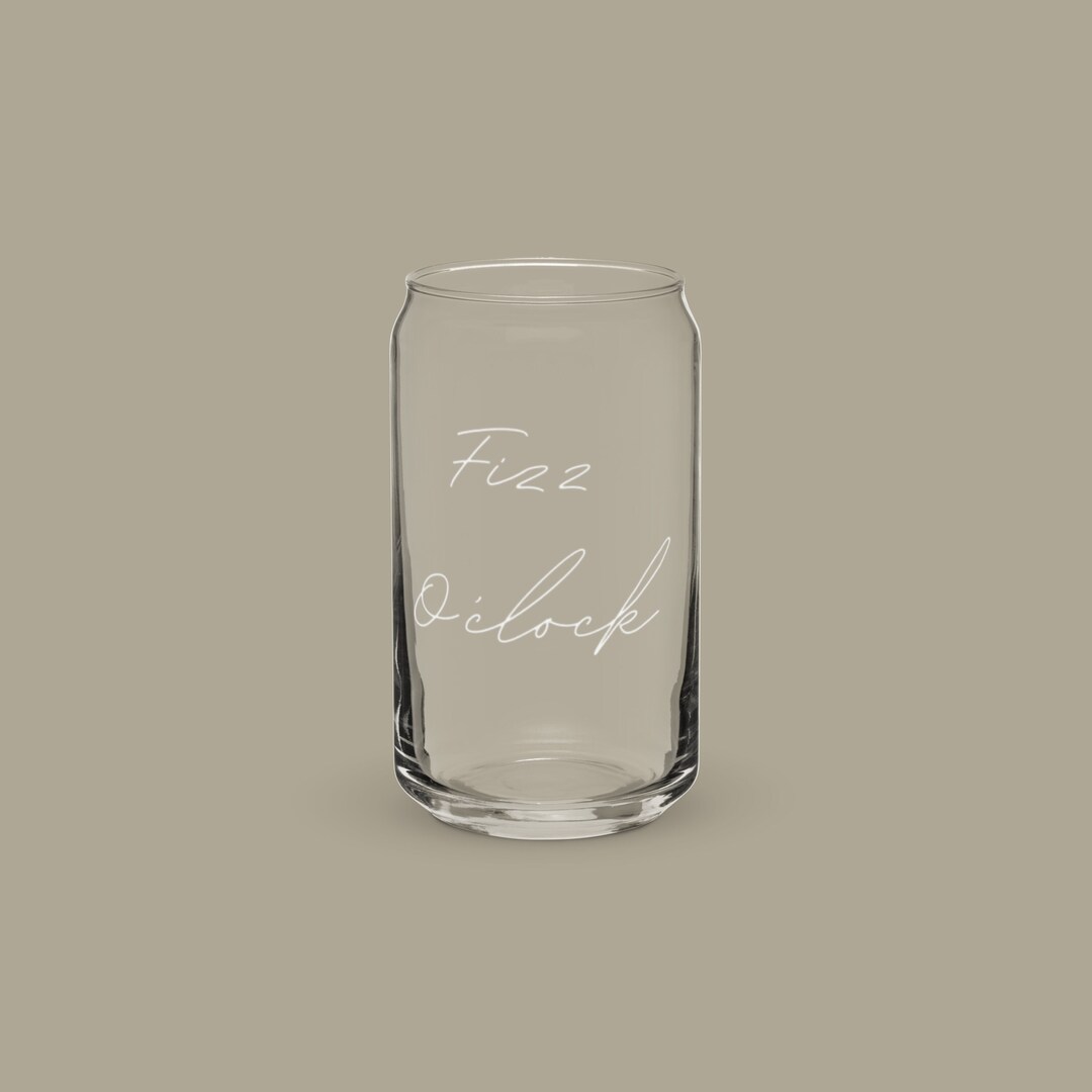 Fizz O'clock Glass - Etsy