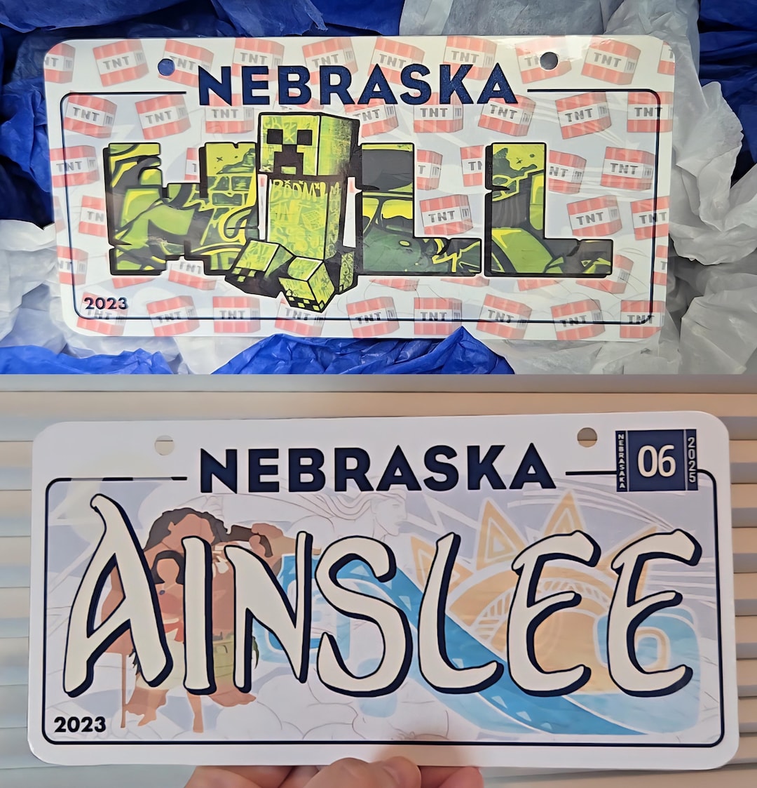 Custom Bike or Scooter License Plates - Etsy