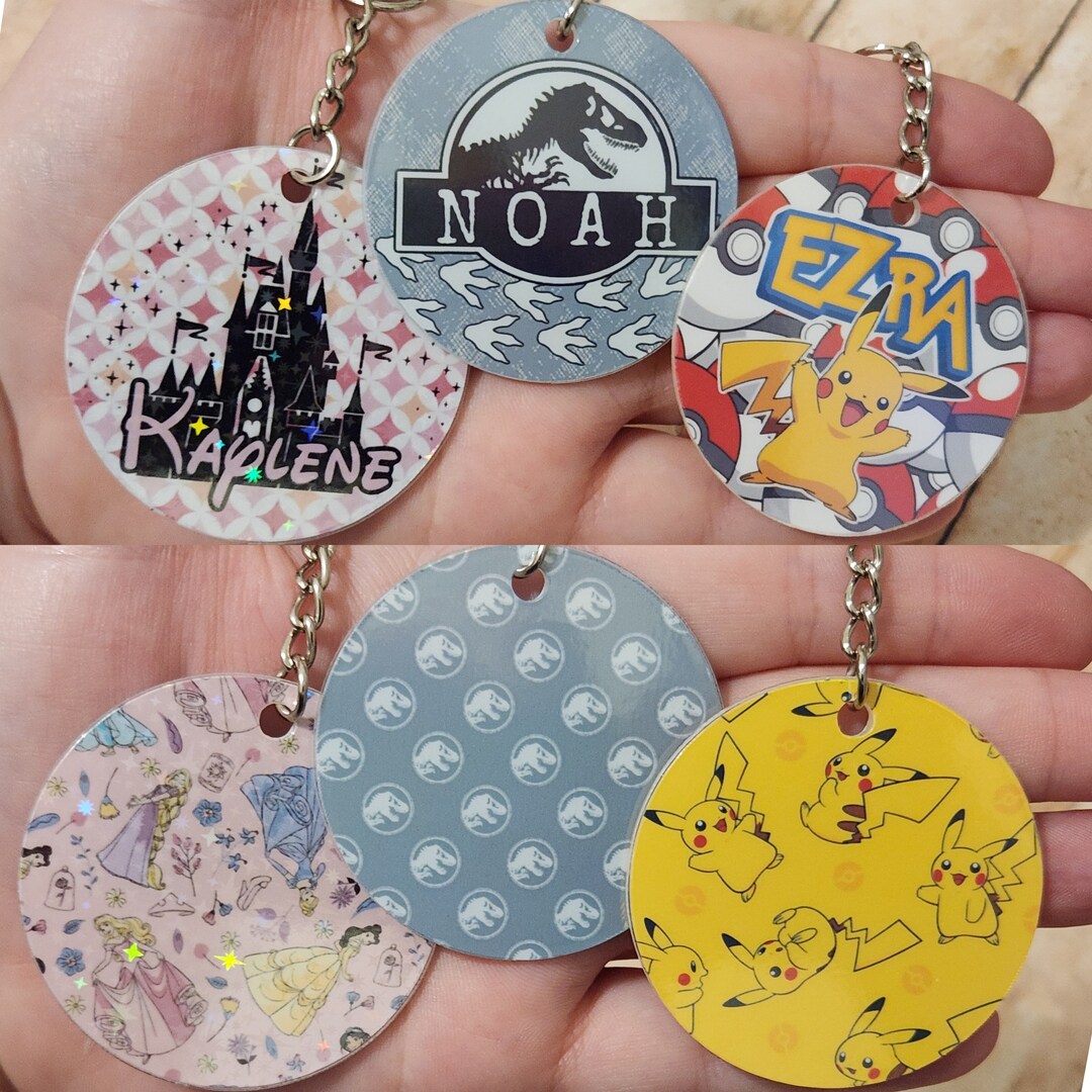 Custom Keychains - Etsy
