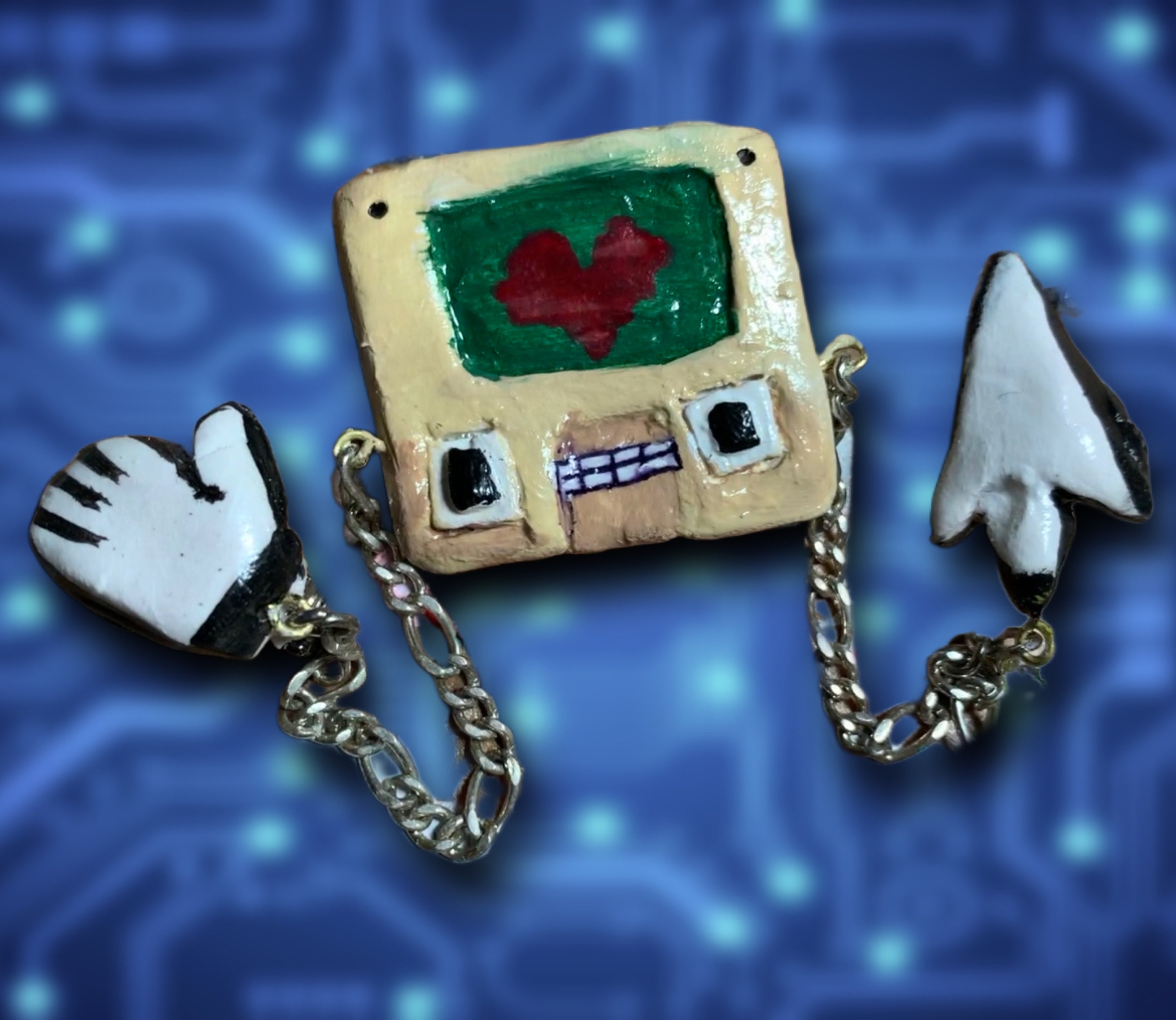 Dont Hug Me Im Scared / DHMIS Clay Pins - Etsy