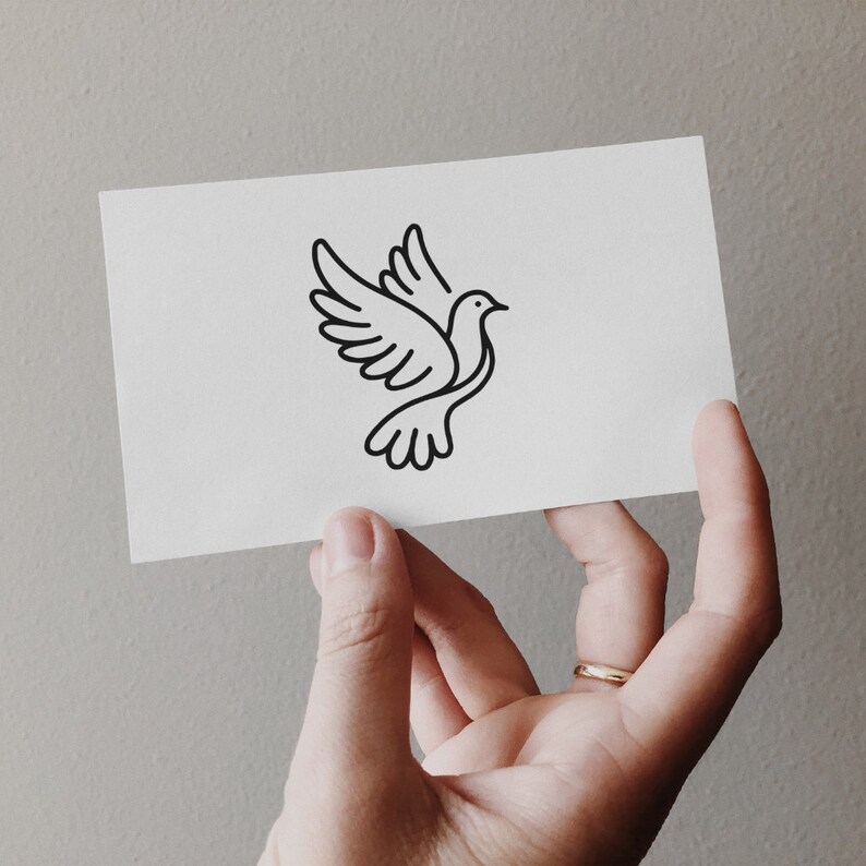 Doves Svg, Dove Vector, Dove Clipart, Dove Line Art Svg, Flying Bird ...