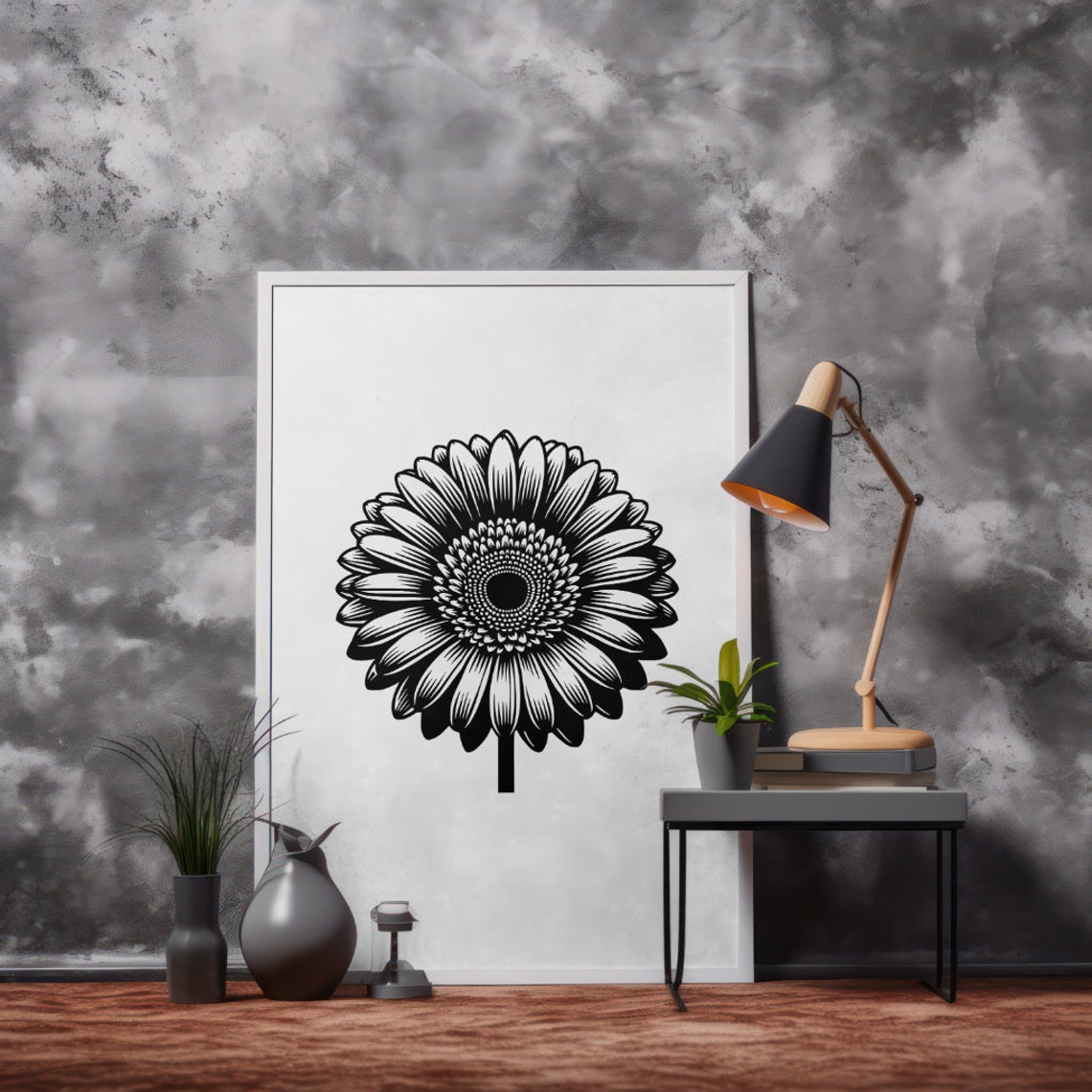 Gerber Daisy Svg, Gerber Daisy, Daisy Svg, Daisy Mandala Svg, Daisy ...