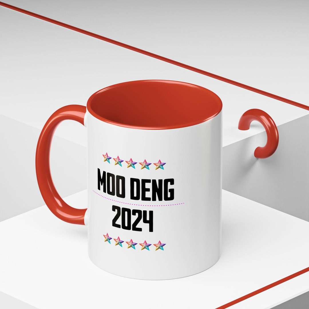 Moo Deng 2024 Mug, Moo Deng Art, Moo Deng Cup, Hippopotamus Art ...