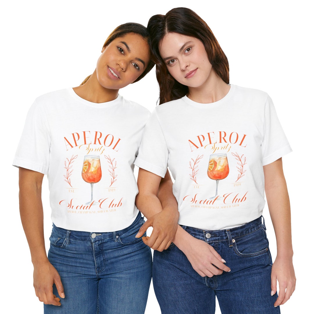 Aperol Spritz Cocktail Shirt - Etsy