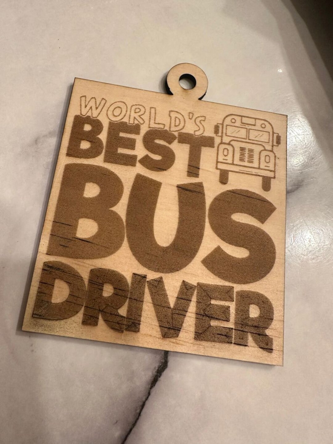 Bus Driver Wooden Hanging - Etsy