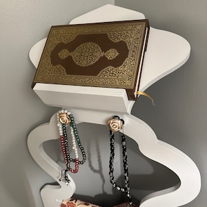 Islamic Prayer Stand With Quran Holder | Trending Muslim Home Decor ...