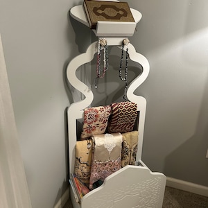 Islamic Prayer Stand With Quran Holder | Trending Muslim Home Decor ...